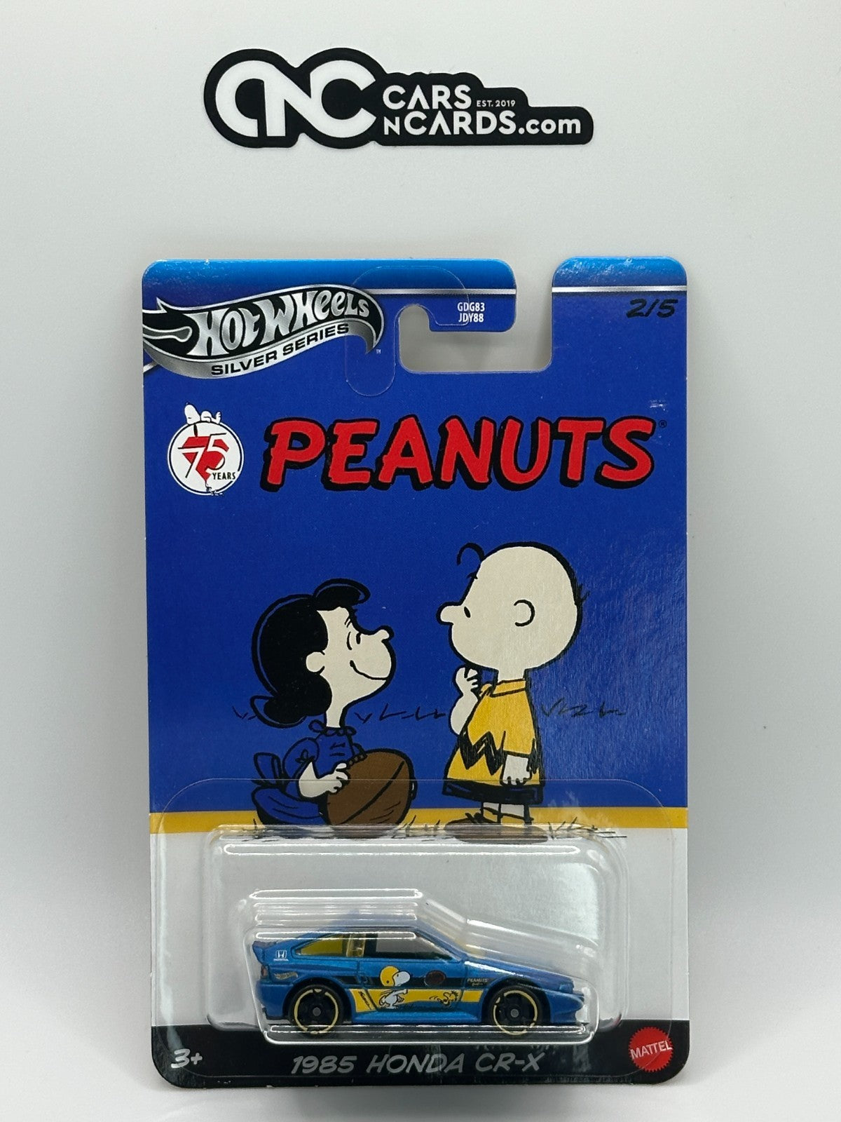 Collectible Cars Hot Wheels Peanuts 1985 Honda CR-X - 1:64 Scale ...