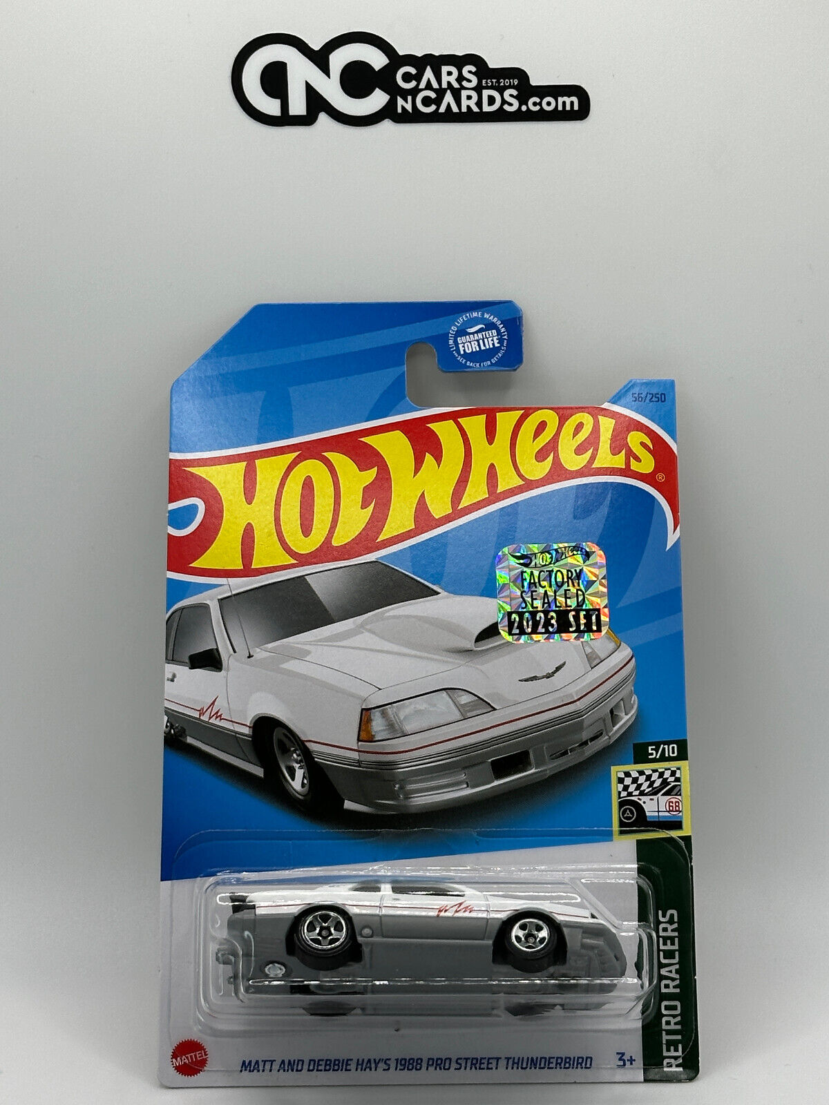 2023 Hot Wheels RLC Factory Sealed 1988 Pro Street Thunderbird (Card D ...