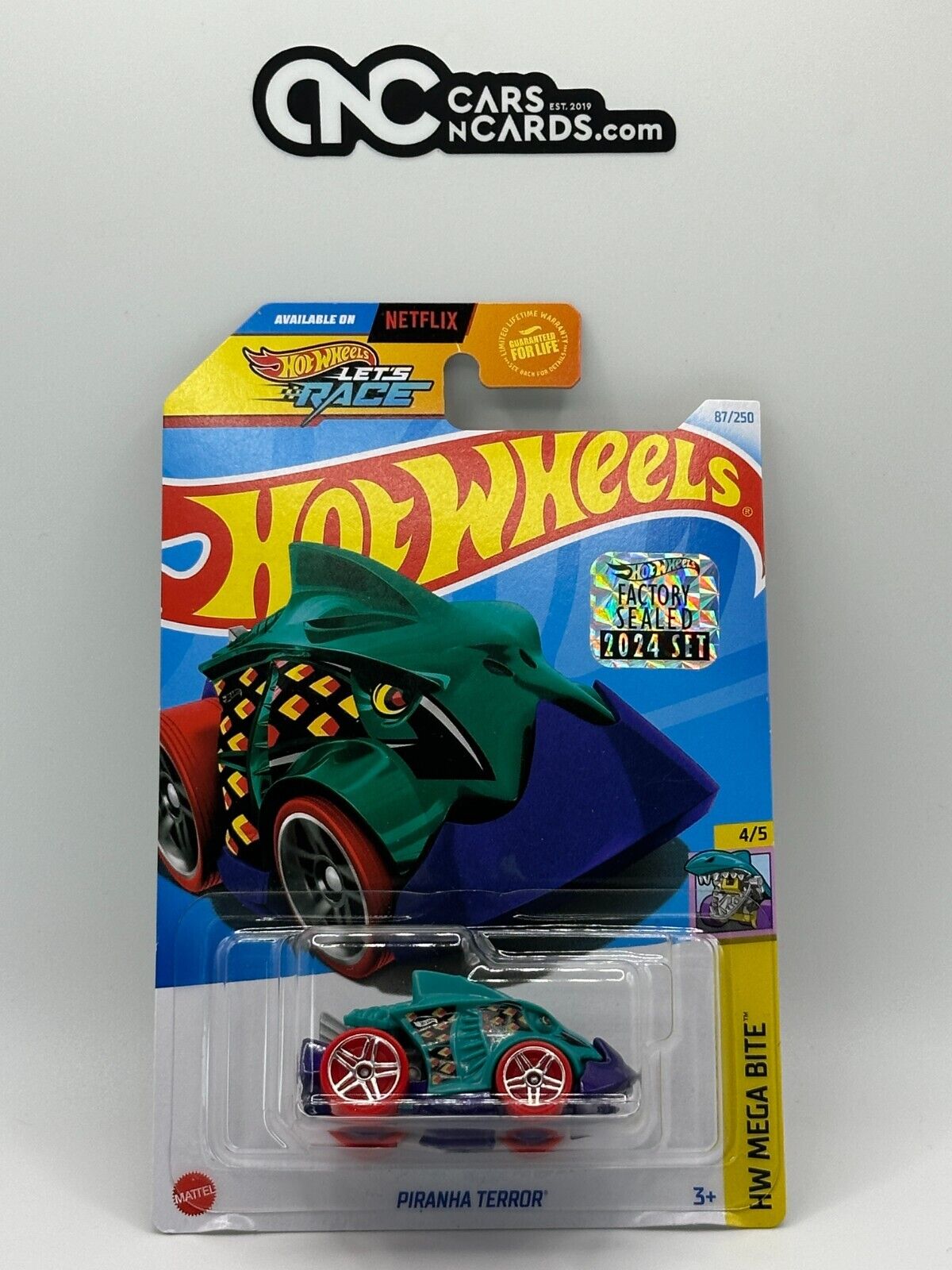 2024 Hot Wheels RLC Factory Sealed Mega Bite 4/5 Piranha Terror (Card ...