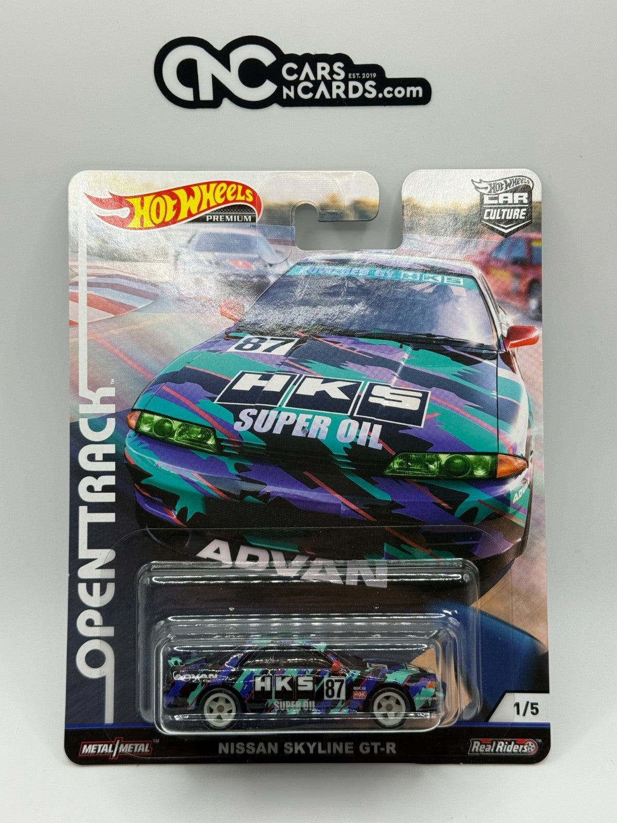2019 Hot Wheels Premium Car Culture Open Track 1/5 Nissan Skyline GT-R – Cars N Cards