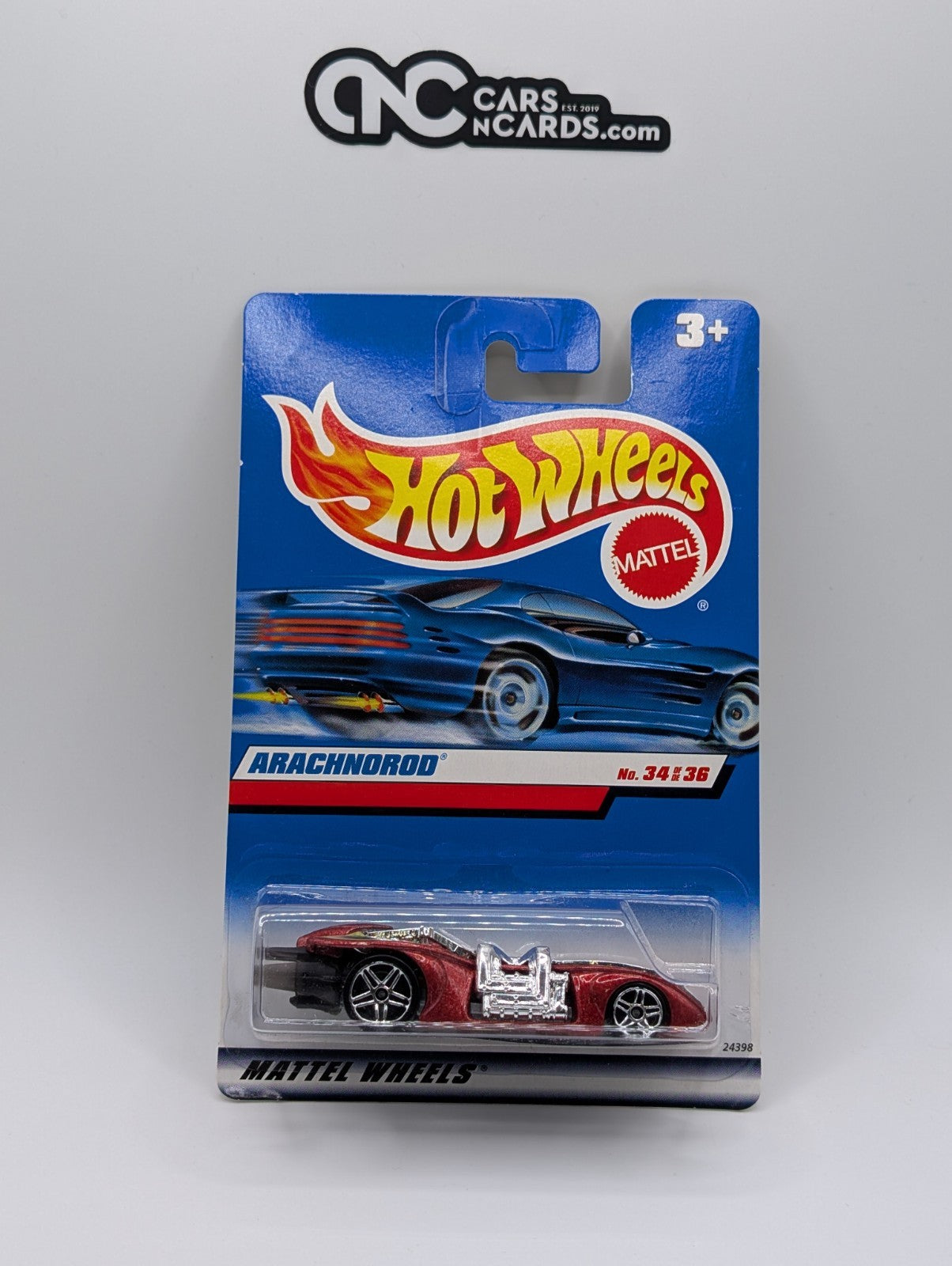 2000 Hot Wheels First Editions 34/36 Arachnorod (Card Damage) – Cars N ...