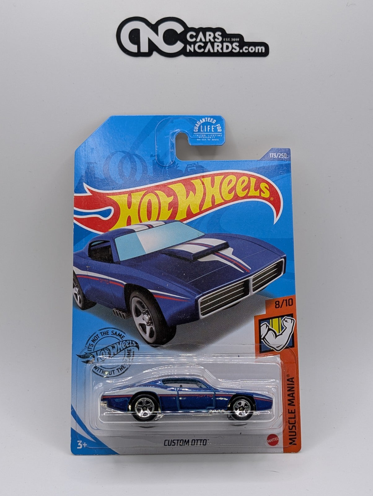Hot Wheels HW Muscle Mania 8/10 Custom Otto Blue 173/250 (Soft Corners ...