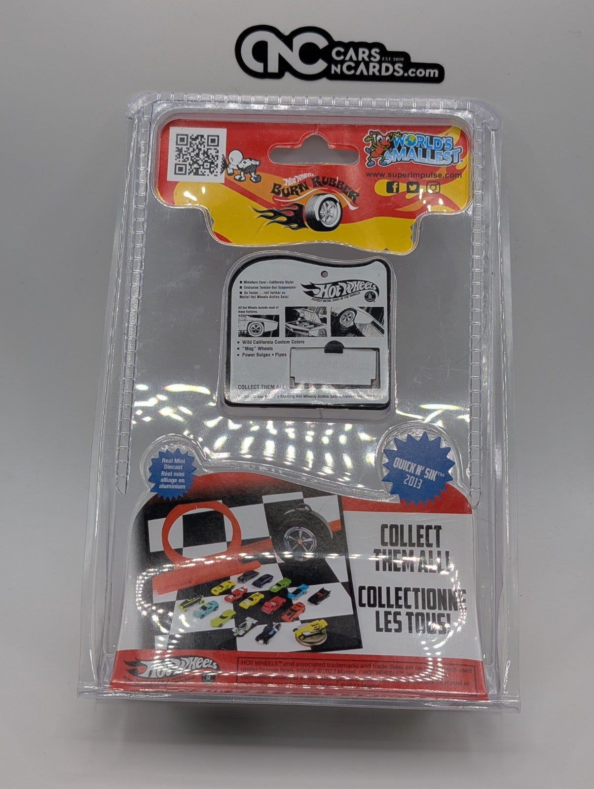 Mattel Worlds Smallest Hot Wheels Quick N' Sick – Cars N Cards
