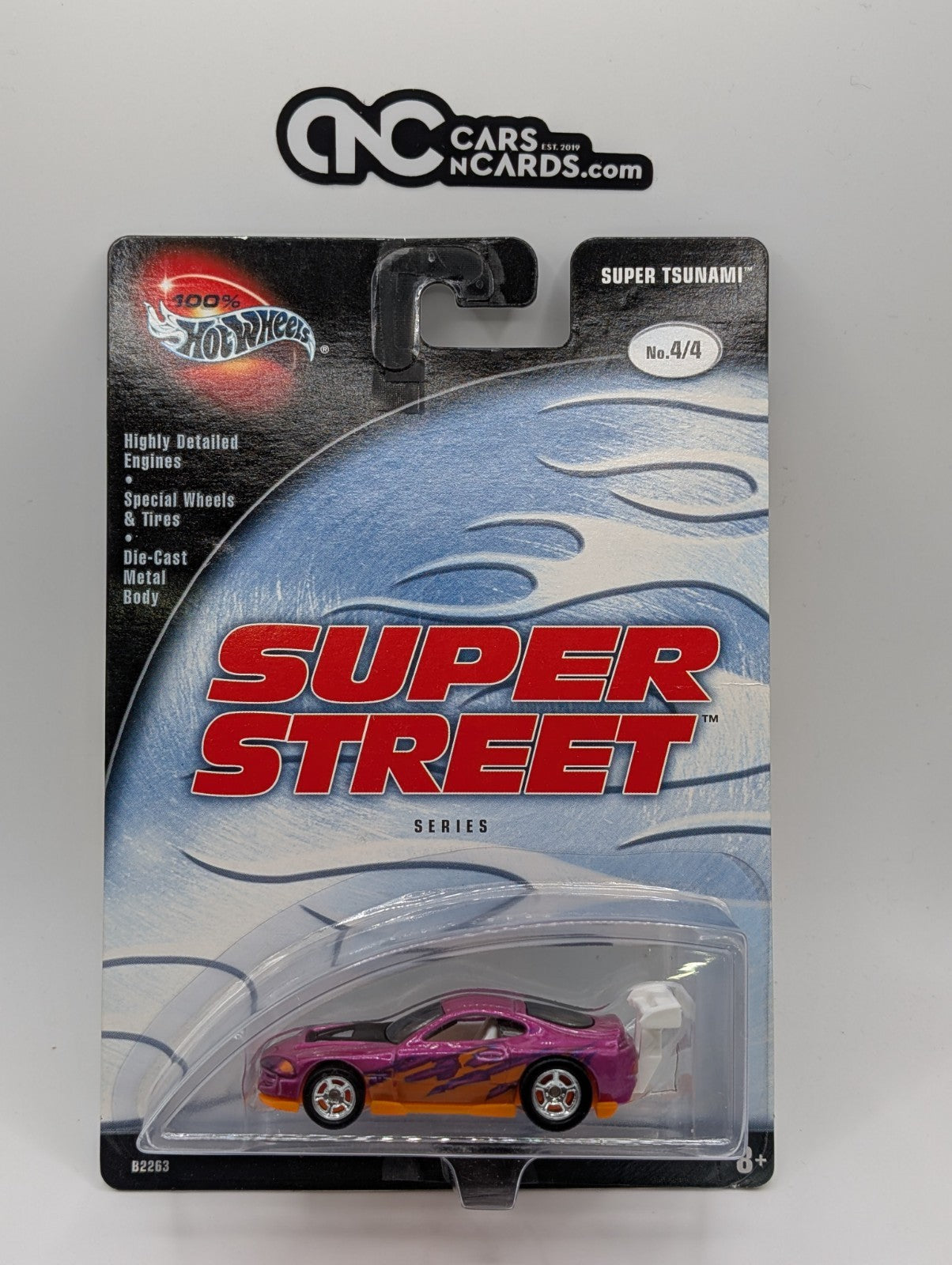 Hot Wheels 100% Super Street 4/4 Super Tsunami (Soft Corners) – Cars N ...