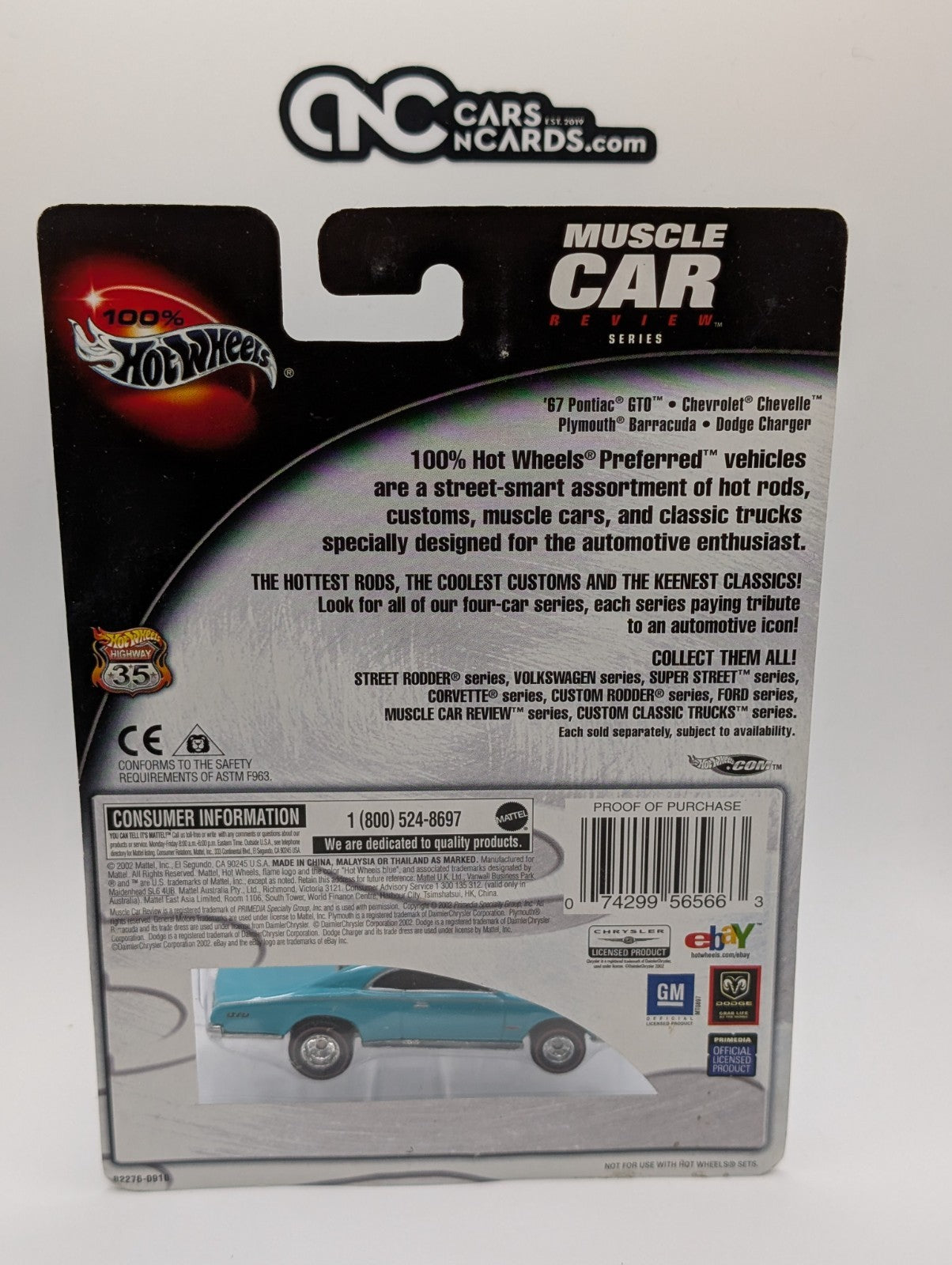 Hot Wheels 100% Muscle Car Review 1/4 '67 Pontiac GTO (Soft Corners ...