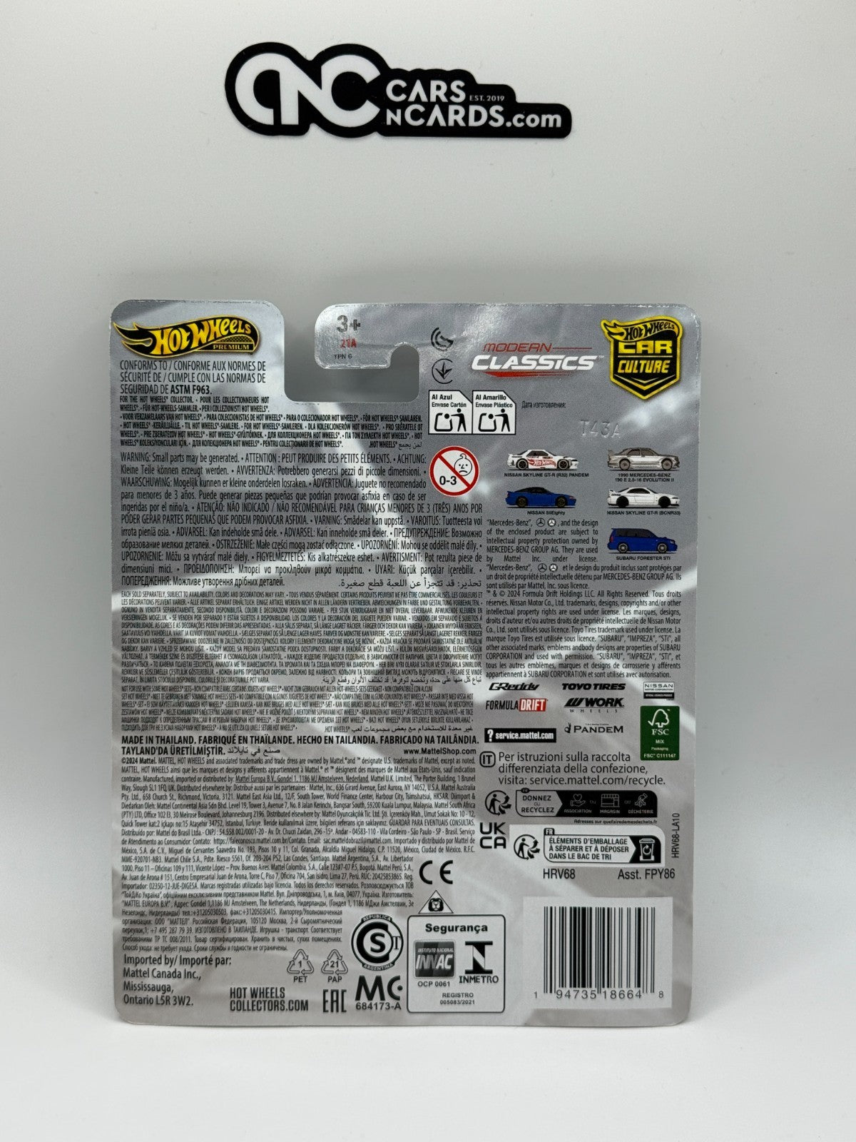 2024 Hot Wheels Premium Modern Classics Nissan Skyline GT-R (Cracked B ...