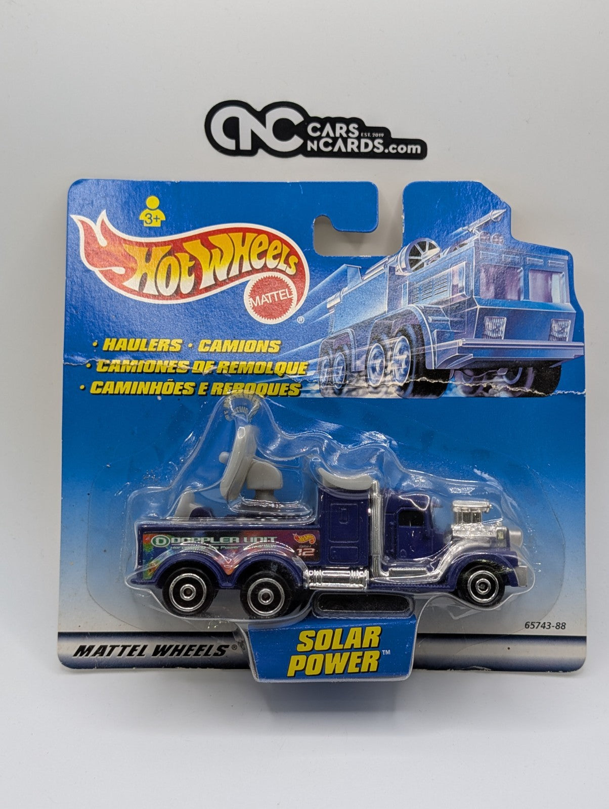 2000 Hot Wheels Haulers Solar Power Hot Rod Radar Truck (Card Damage ...