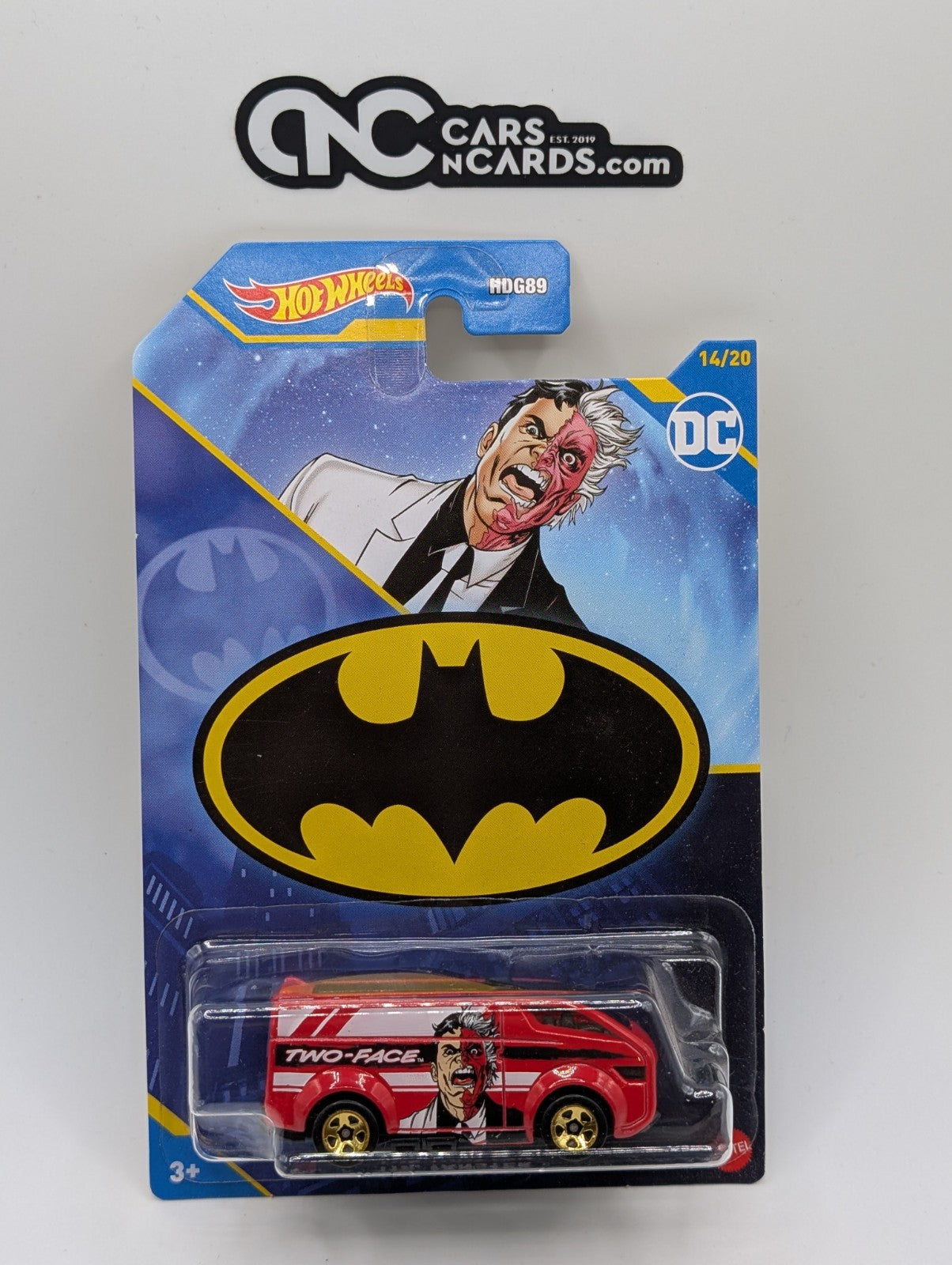 2023 Hot Wheels Batman Red The Vanster 14/20 (Soft Corners) – Cars N Cards