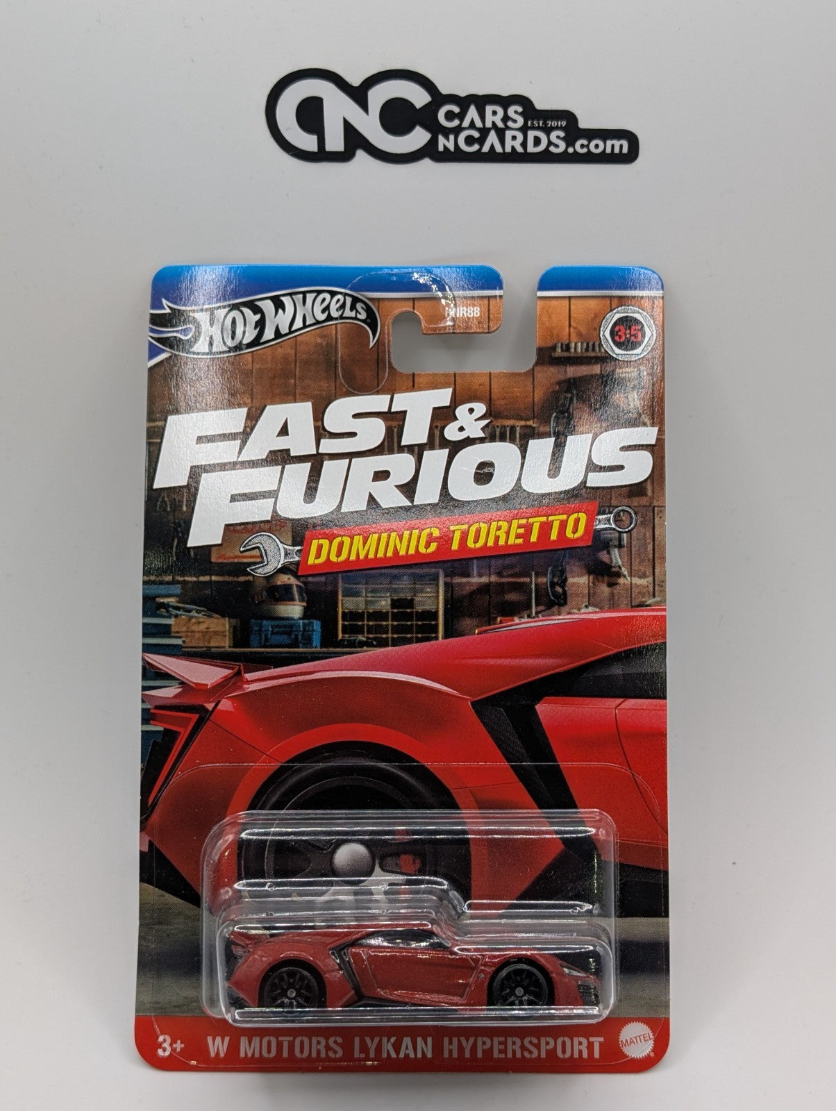 2024 Hot Wheels Fast & Furious Dominic Toretto Lykan Hypersport (Soft ...
