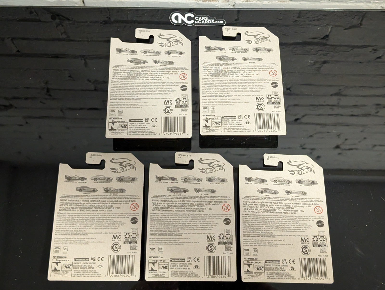 2022 Hot Wheels Spring Series Set of 5 Cars (Soft Corners) – Cars N Cards