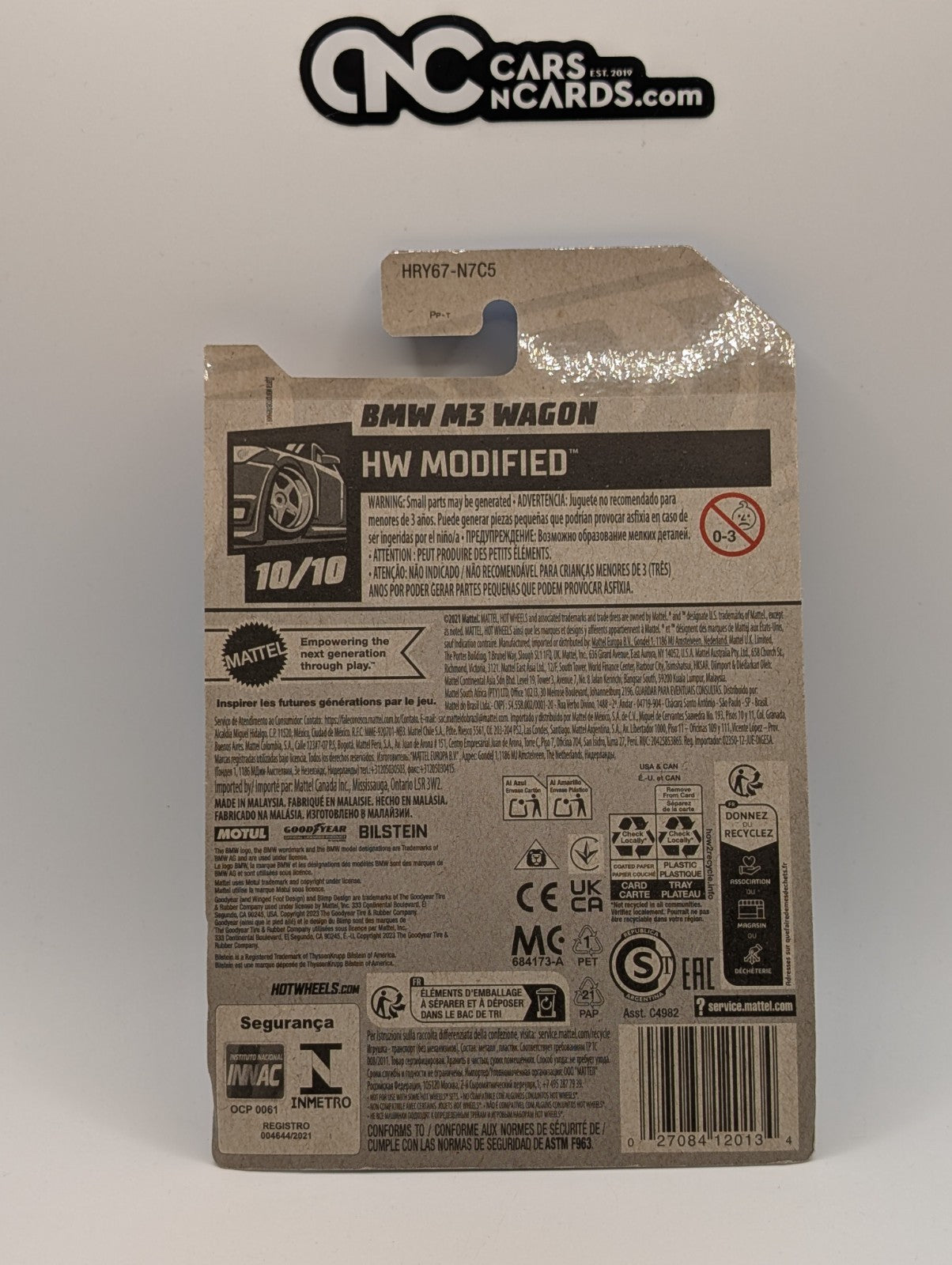 2024 Hot Wheels HW Modified 10/10 BMW M3 Wagon Blue 138/250 (Rough Edg ...