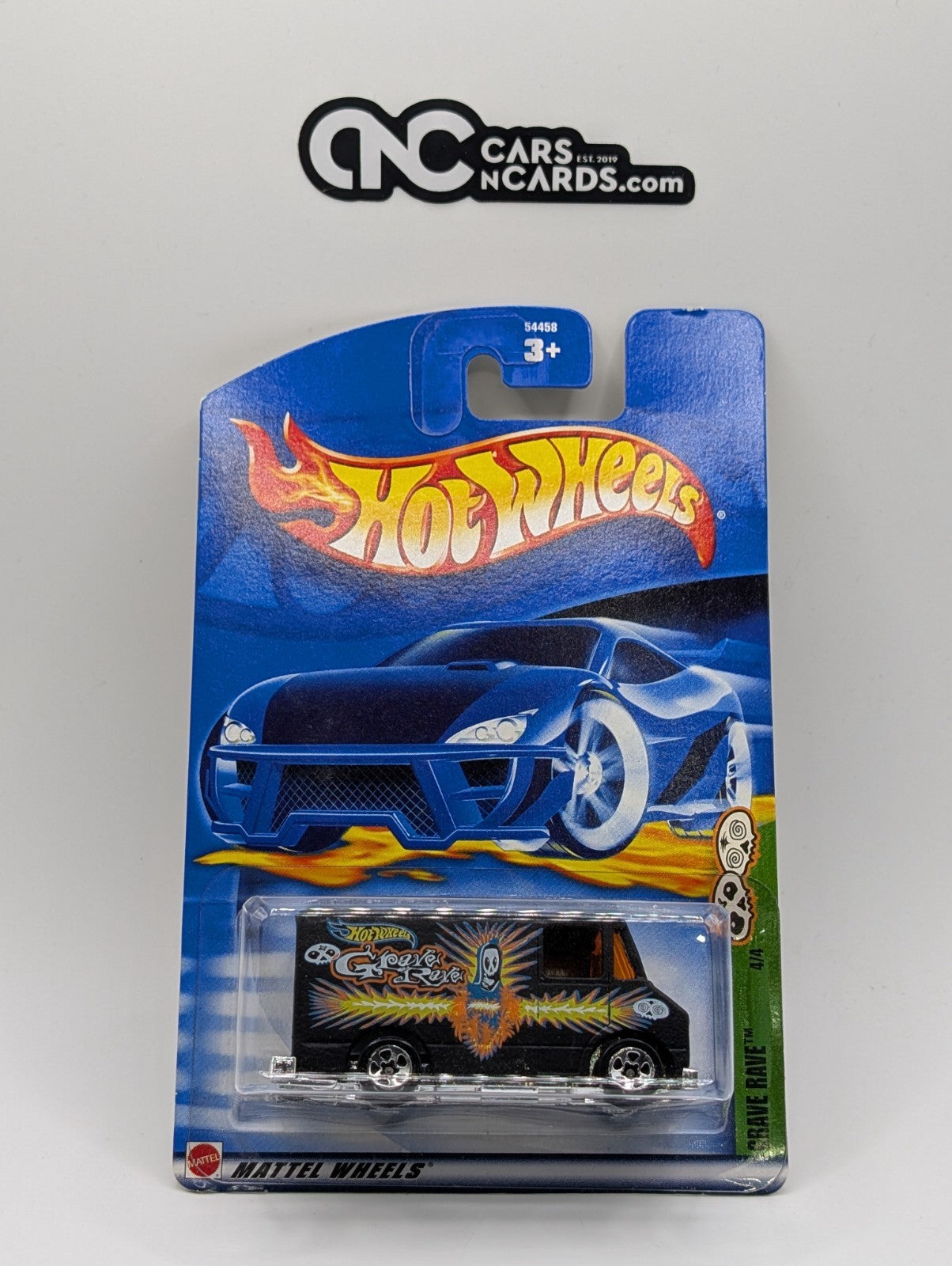 2002 Hot Wheels Grave Rave 4/4 Combat Medic (Card Crease) – Cars N Cards