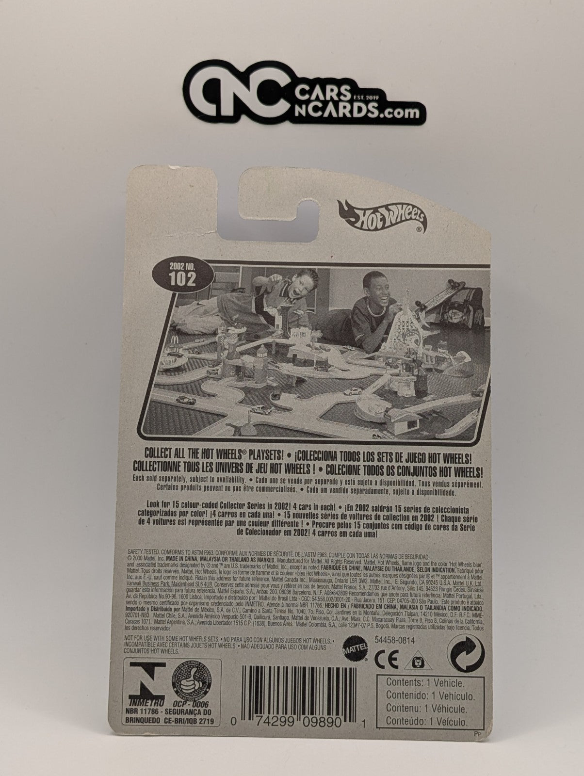 2002 Hot Wheels Grave Rave 4/4 Combat Medic (Card Crease) – Cars N Cards