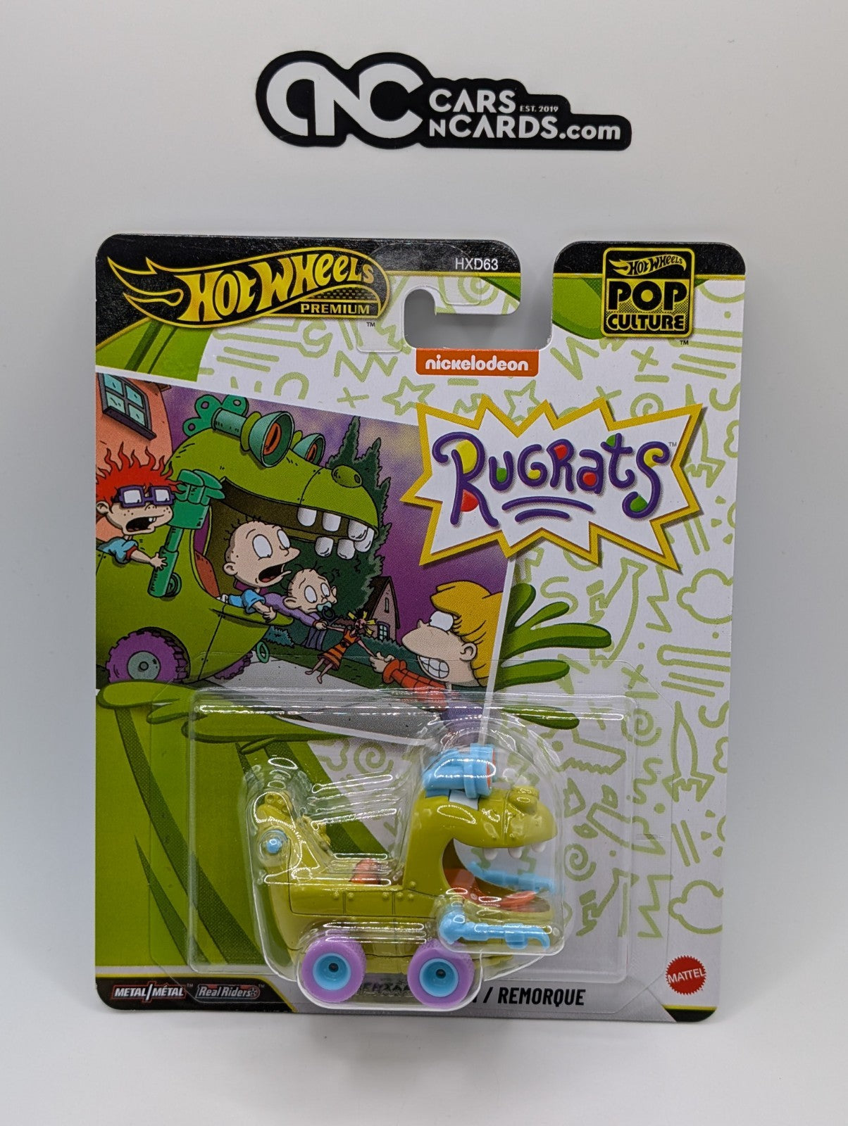 2026 Hot Wheels Premium Pop Culture Rugrats Reptar Wagon JHW87 – Cars N ...
