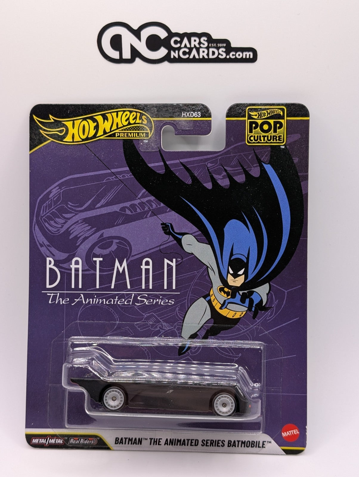 2026 Hot Wheels Premium Pop Culture Batman Animated Series Batmobile ...