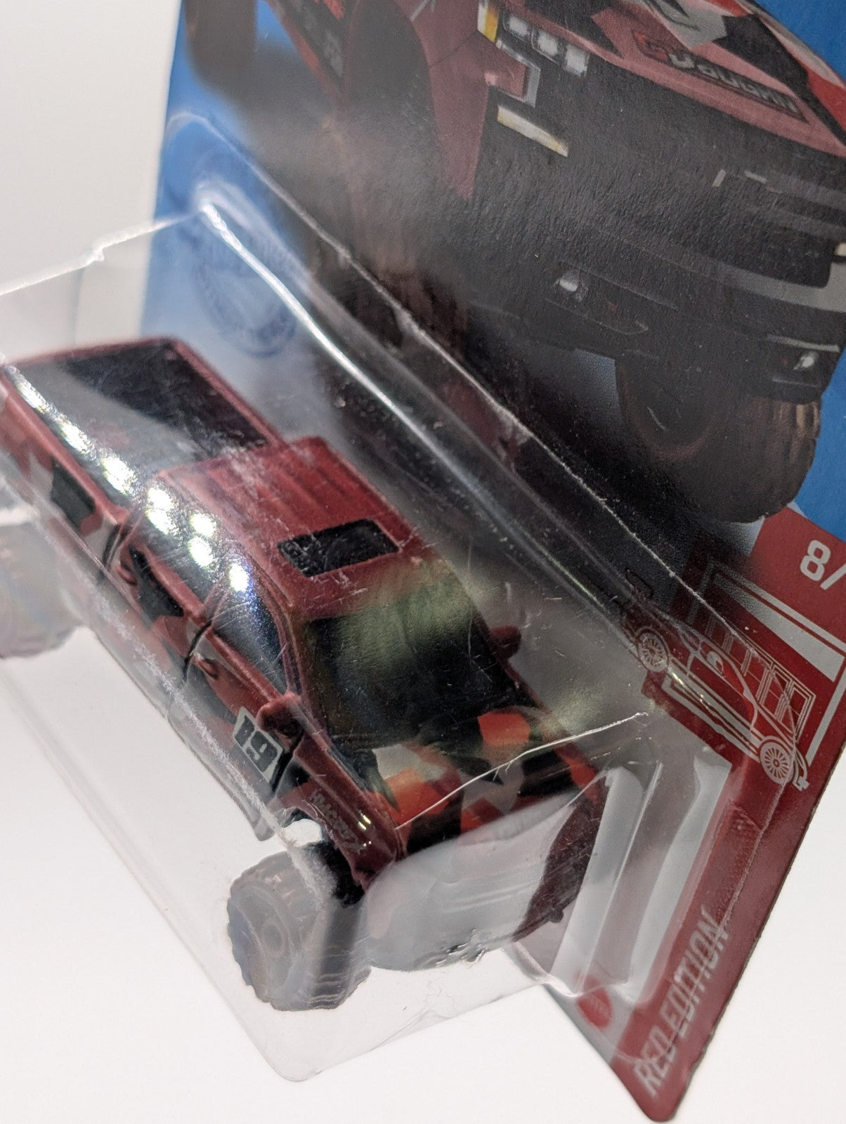 2021 Hot Wheels Red Edition 8/12 '19 Chevy Silverado Trail Boss LT (Da ...