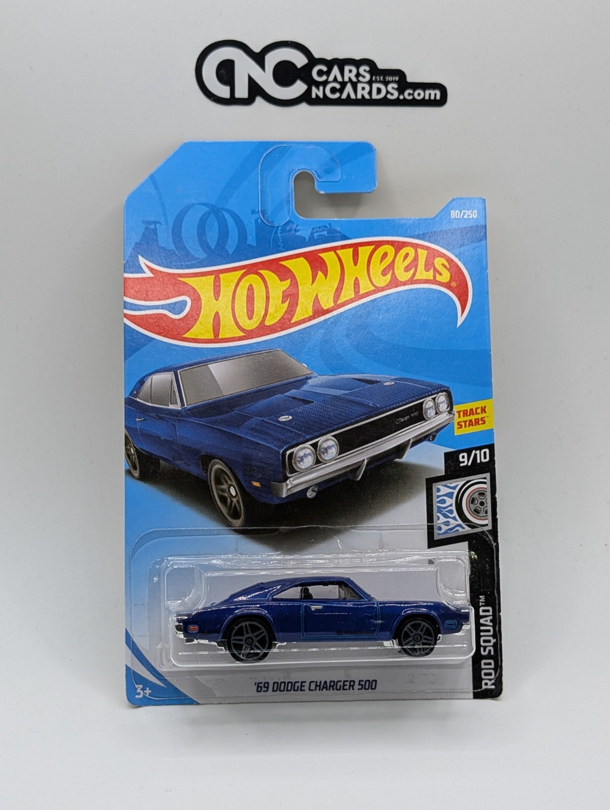 2019 Hot Wheels Rod Squad 9/10 '69 Dodge Charger 500 Blue 80/250 – Cars ...