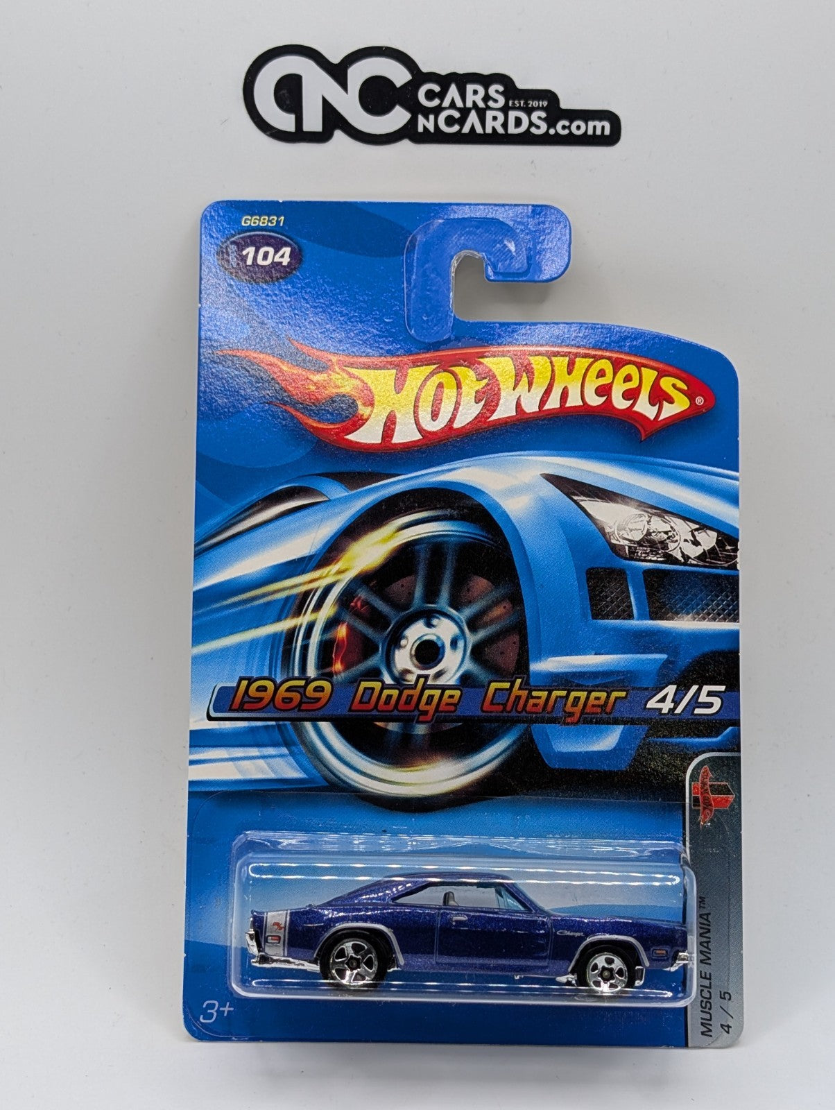 2005 Hot Wheels Muscle Mania 4/5 1969 Dodge Charger Purple #104 – Cars ...