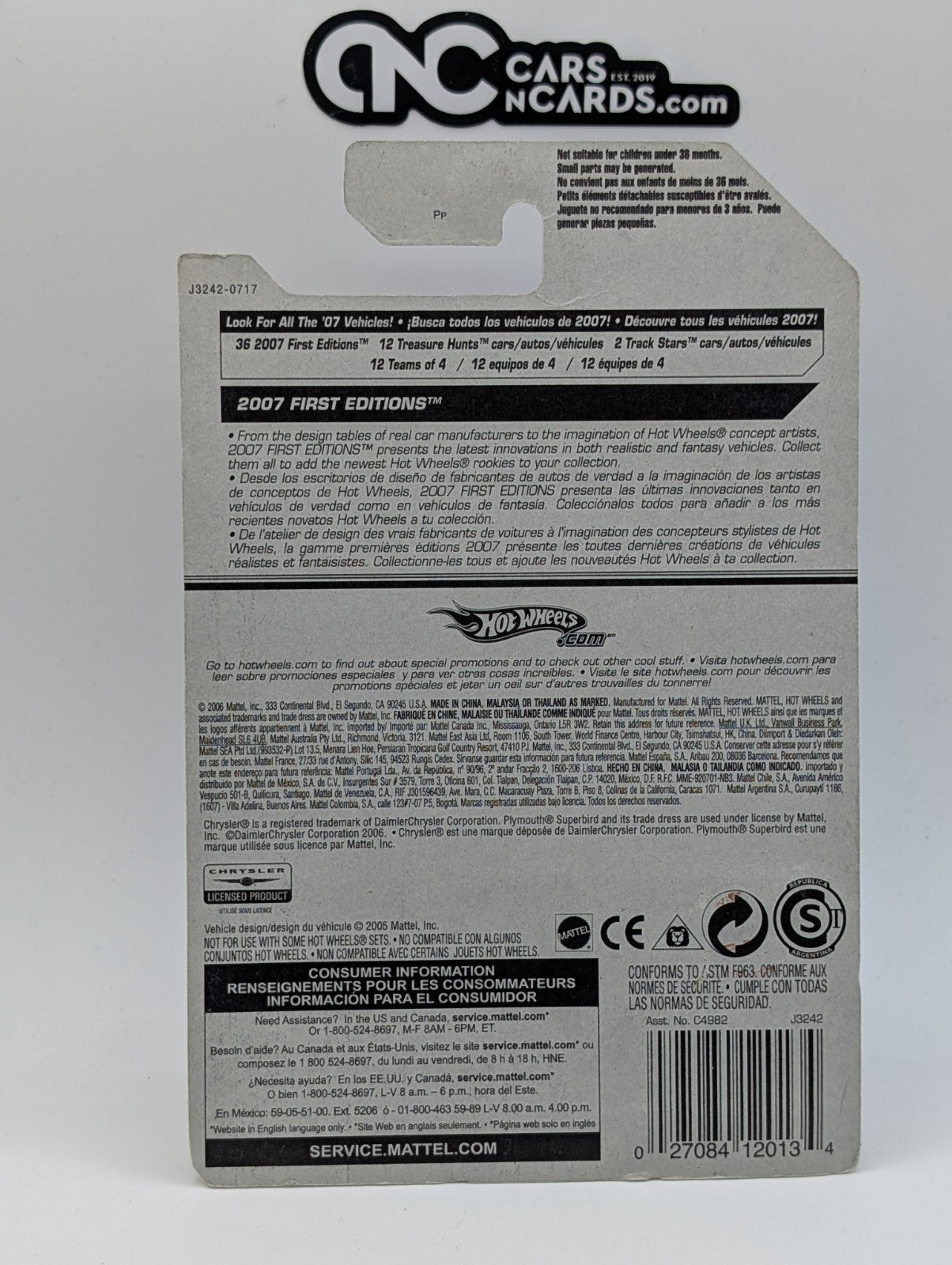 2006 Hot Wheels First Editions 1/38 '70 Plymouth Superbird Copper ...