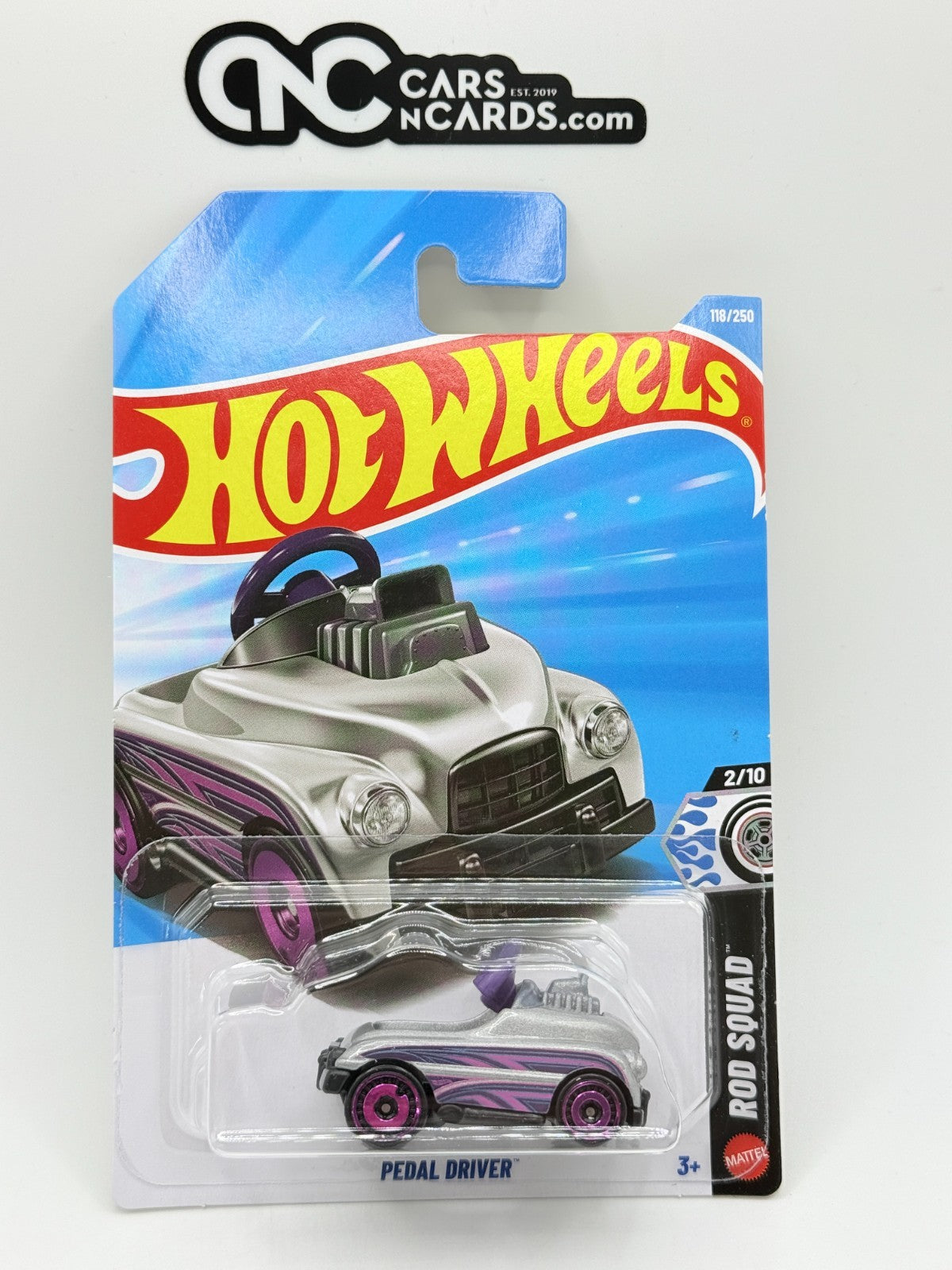 2026 Hot Wheels Rod Squad 2/10 Pedal Driver (Soft Corners) – Cars N Cards